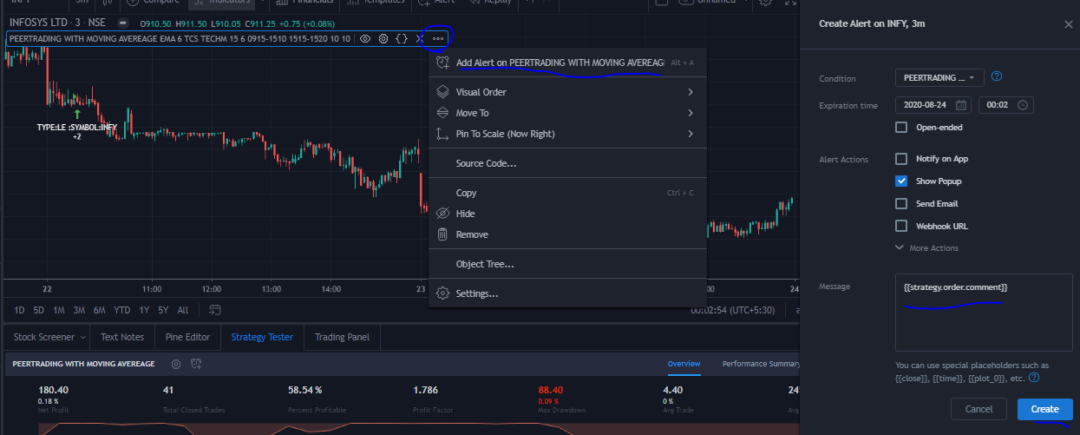 Peer Stocks Script Using TradingView - MyCoder