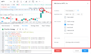 Pivot Extension Pine script Strategy TradingView - MyCoder